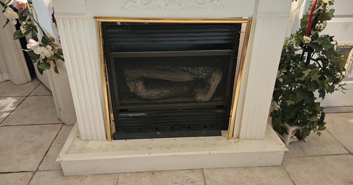 FIREPLACE SHABBY CHIC LP GAS OR JUST A GREAT LOOK! for $125 in Debary ...