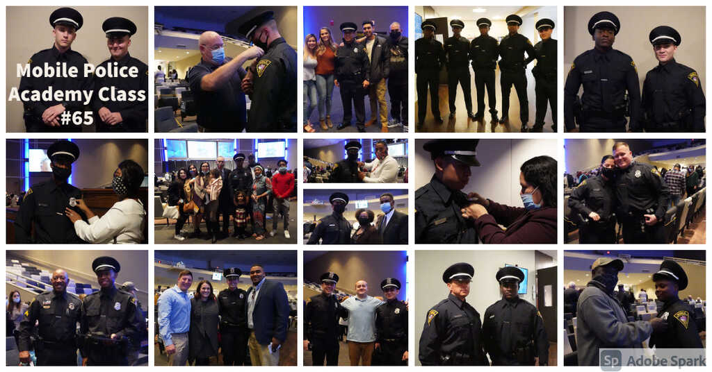 Mobile Police Academy Class #65 Graduation