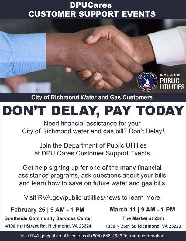 Are you behind on your utility bill and need help? (City of Richmond ...