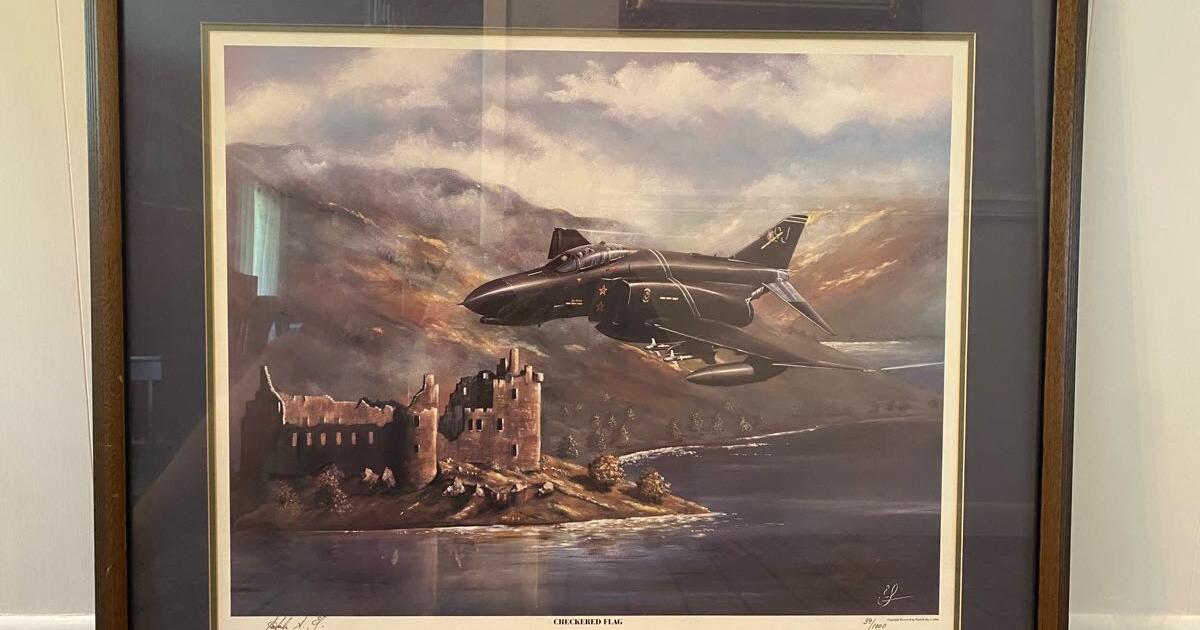 Limited Edition Patrick Eby ‘Checkered Flag’ Signed And Numbered With ...