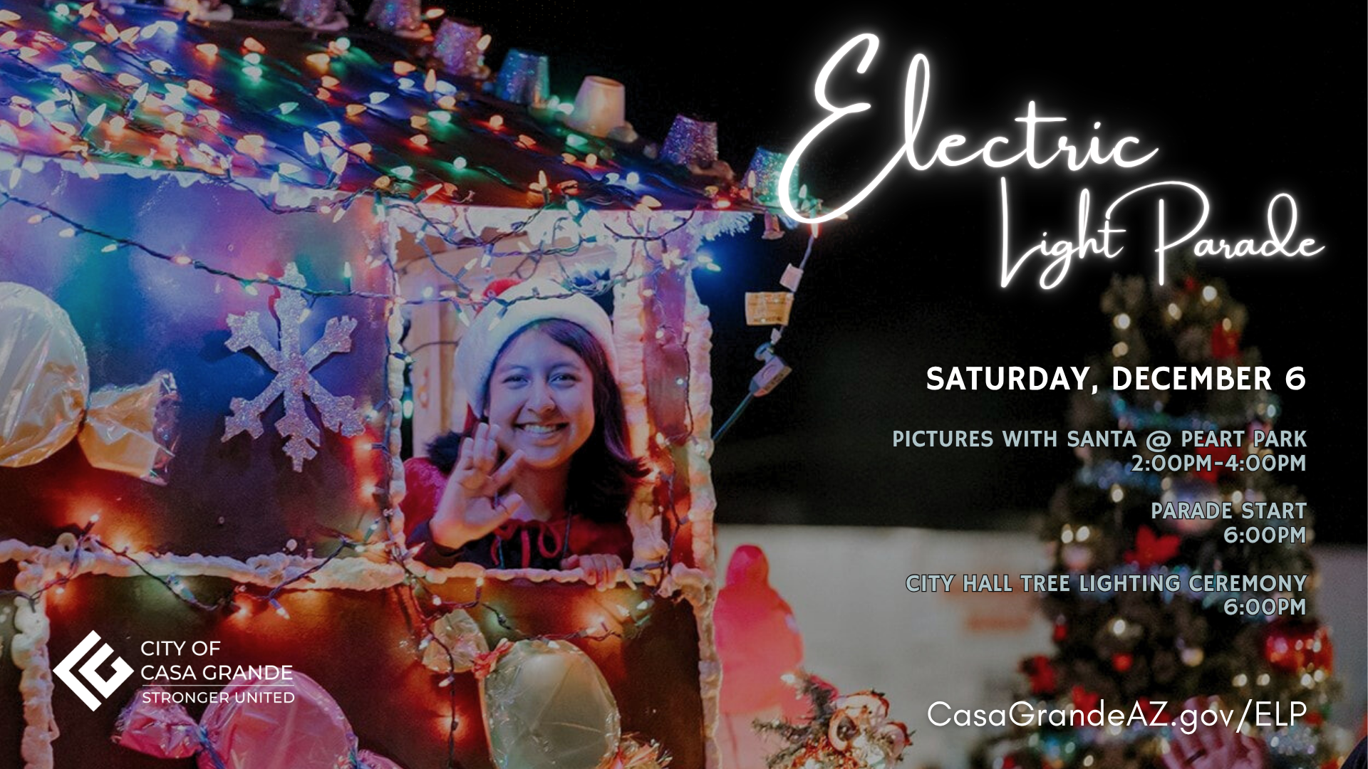 30th Annual Electric Light Parade - Saturday, December 6, 2025 | Parade ...