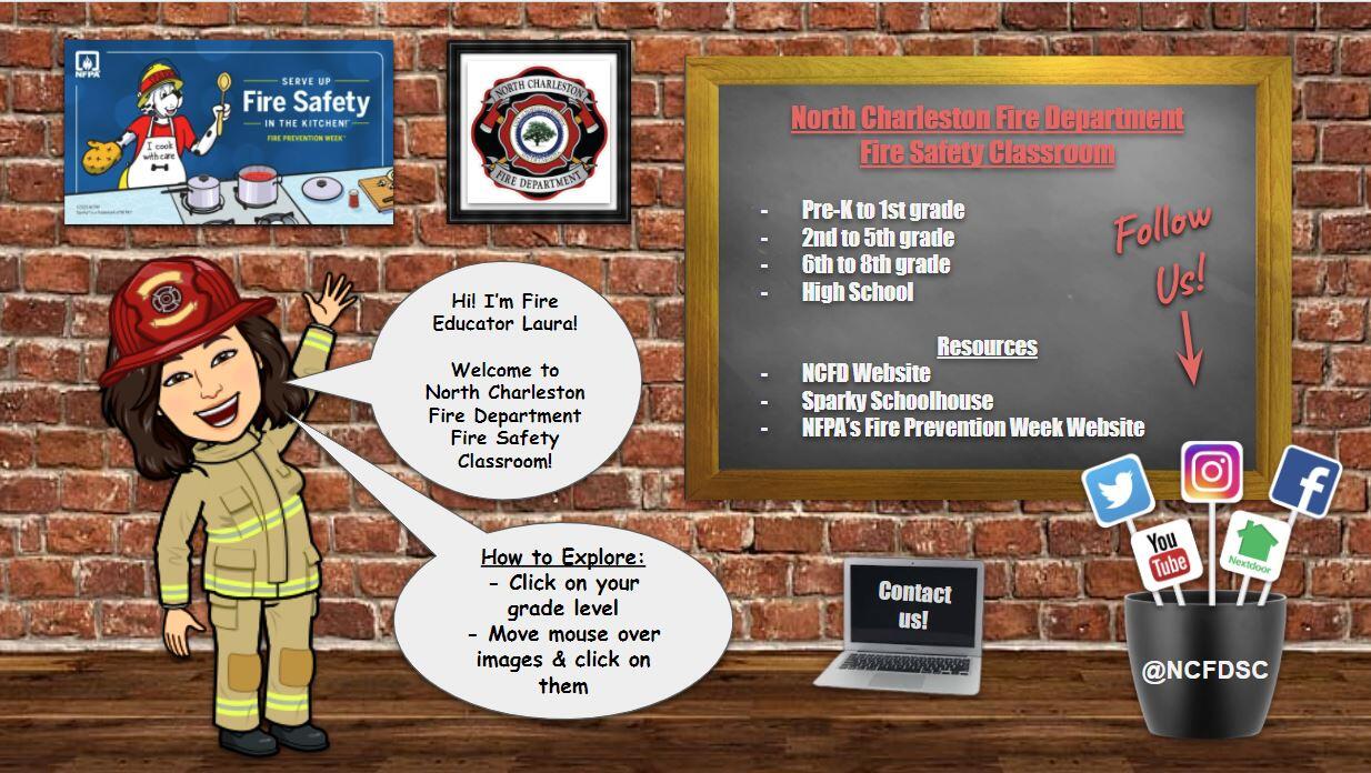 Bitmoji Fire Safety Classroom (North Charleston Fire Department ...