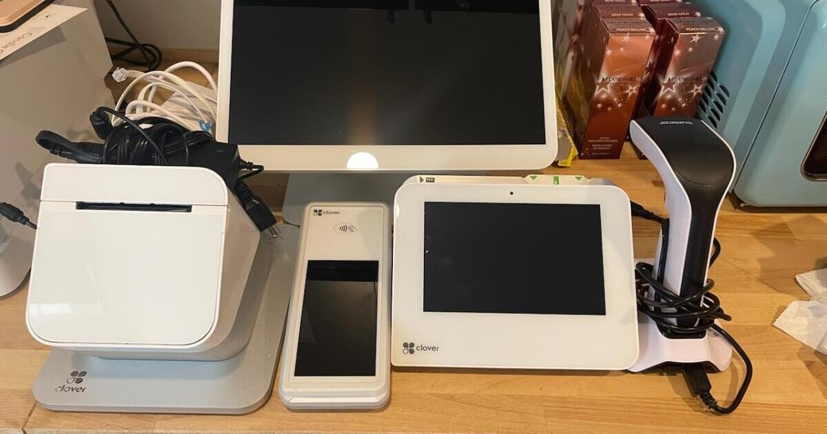Clover Register System: Clover Cash Register & Station Duo for $1050 in ...