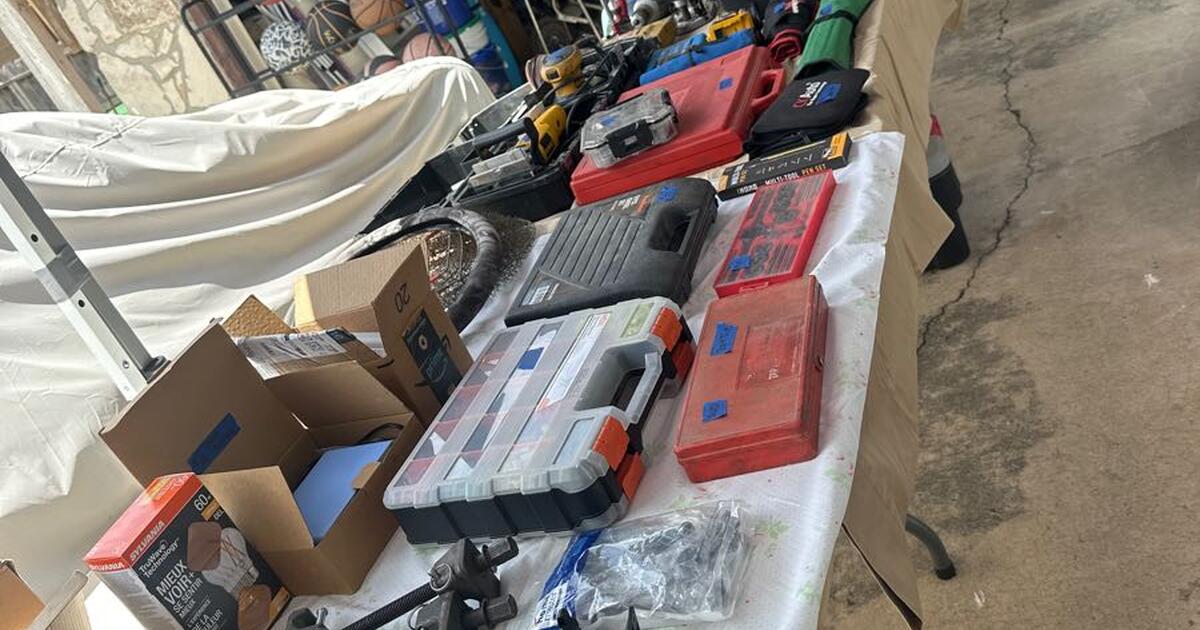 Garage Sale - Tools and Miscellaneous Items for $100 in San Antonio, TX ...