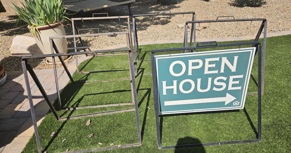 Sign Frames (3) for Real Estate, garage sales etc for $15 in Prescott ...