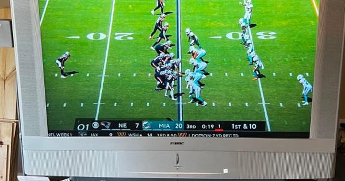 50” Wide Sony Vega TV with Glass Stand for $50 in Kissimmee, FL | For ...