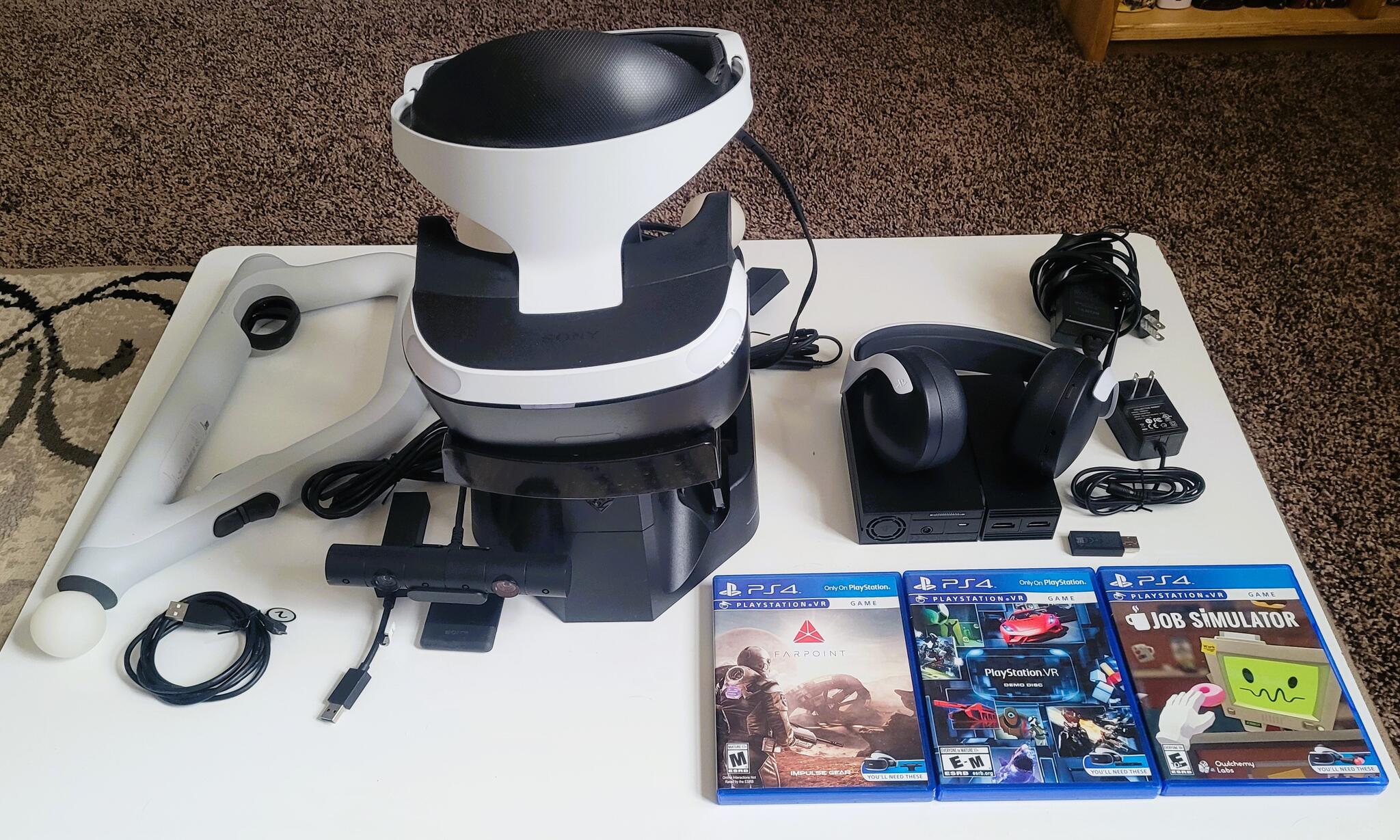 Playstation VR 1 and Pulse 3D Headset for $125 in Tempe, AZ | For Sale ...