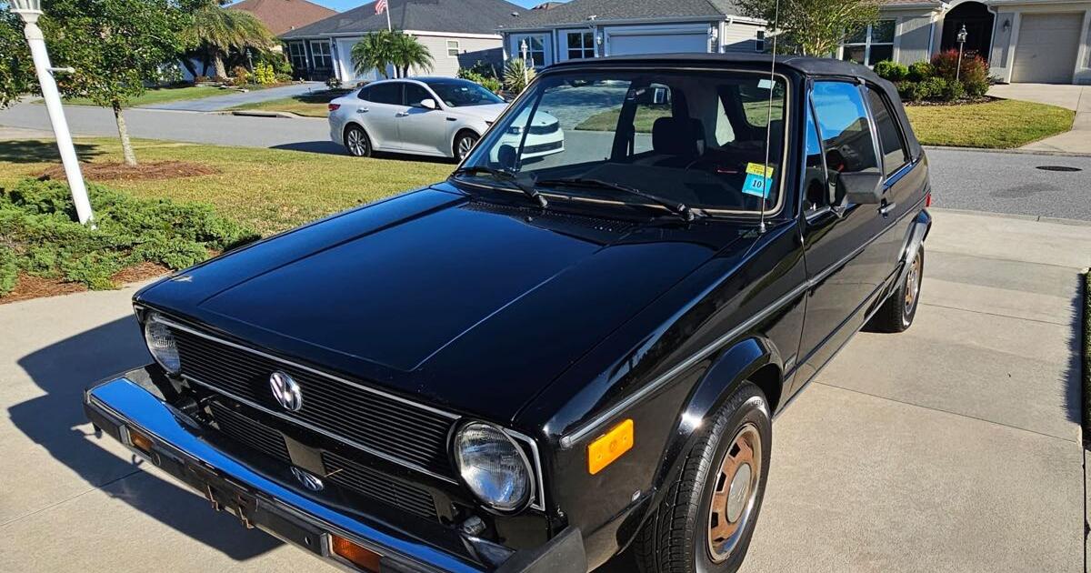 1981 VW Rabbit Convertible for $3200 in The Villages, FL | For Sale ...