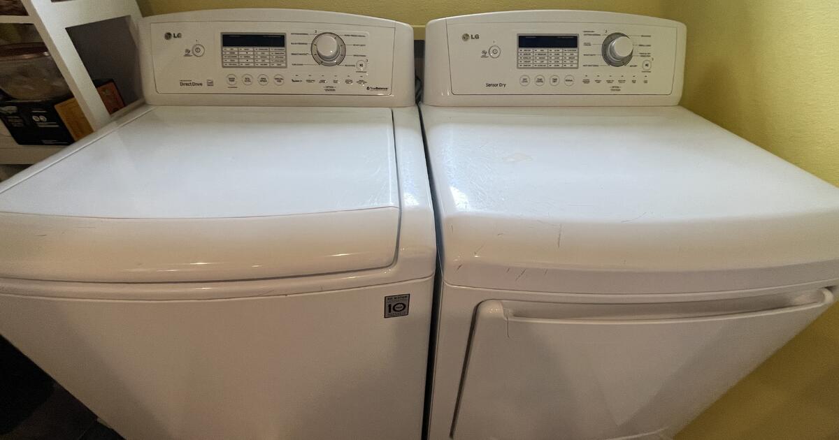 LG Washing Machine & Gas Dryer for $300 in Signal Hill, CA | For Sale ...