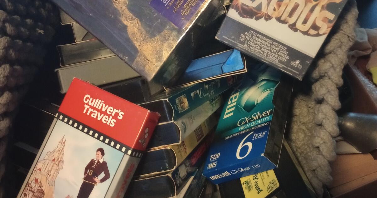 Make an offer, not Free!!! Collection of vhs tapes, mixed lot for Free ...