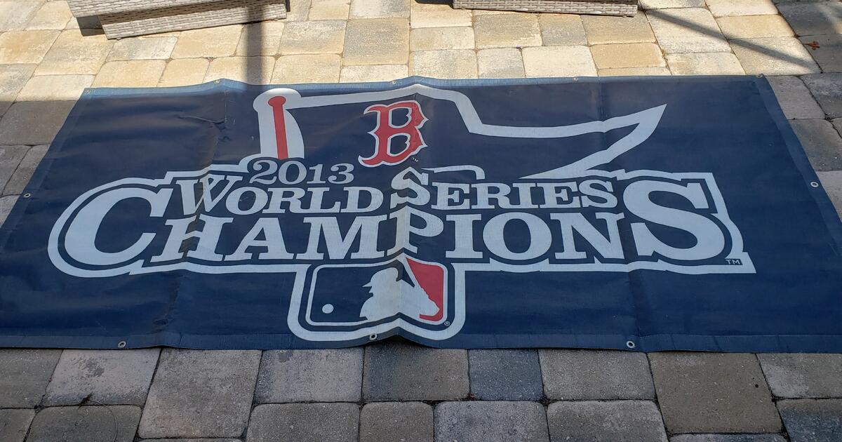 2013 Red Sox World Series Banner for $100 in Fort Myers, FL | For Sale ...