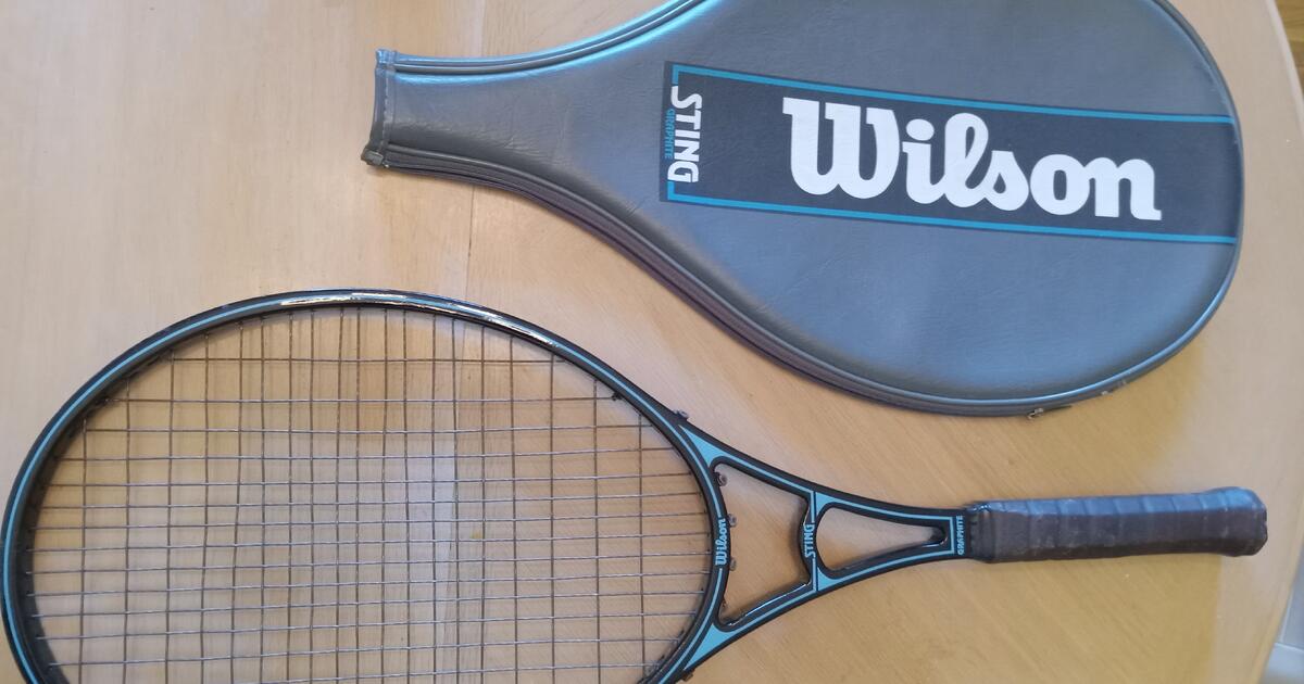 Wilson Sting Graphite Box Beam Tennis Racket with Cover for $20 in ...