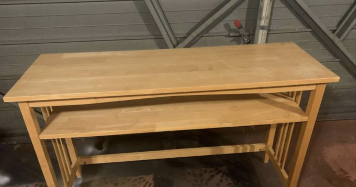 Oak desk with shelf for $25 in Longwood, FL | For Sale & Free — Nextdoor