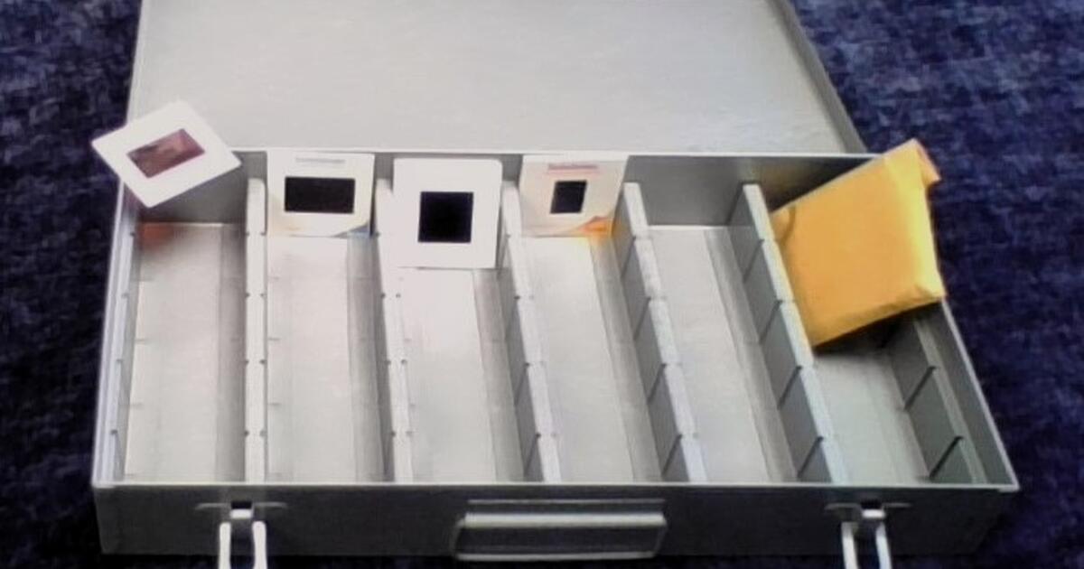 Vintage Metal 35mm Slide Storage Boxes for $15 in Denver, CO | Finds ...