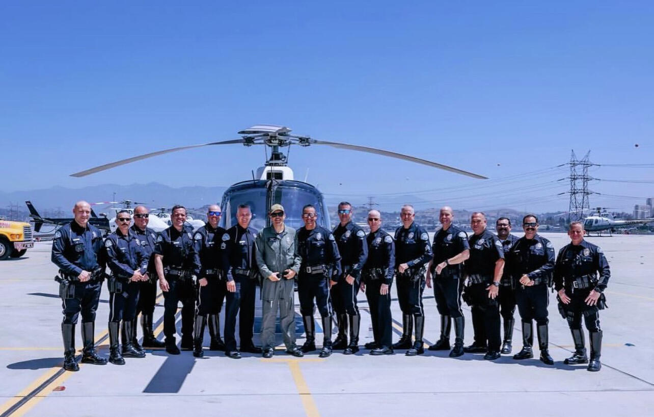 Officer Mivelaz shared the day with his family and ASD after completing ...