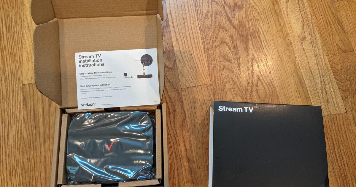 Verizon Stream TV Device for Free in Richmond, VA | For Sale & Free ...