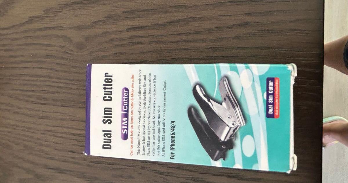 Dual sim cutter for Free in New Smyrna Beach, FL | Finds — Nextdoor
