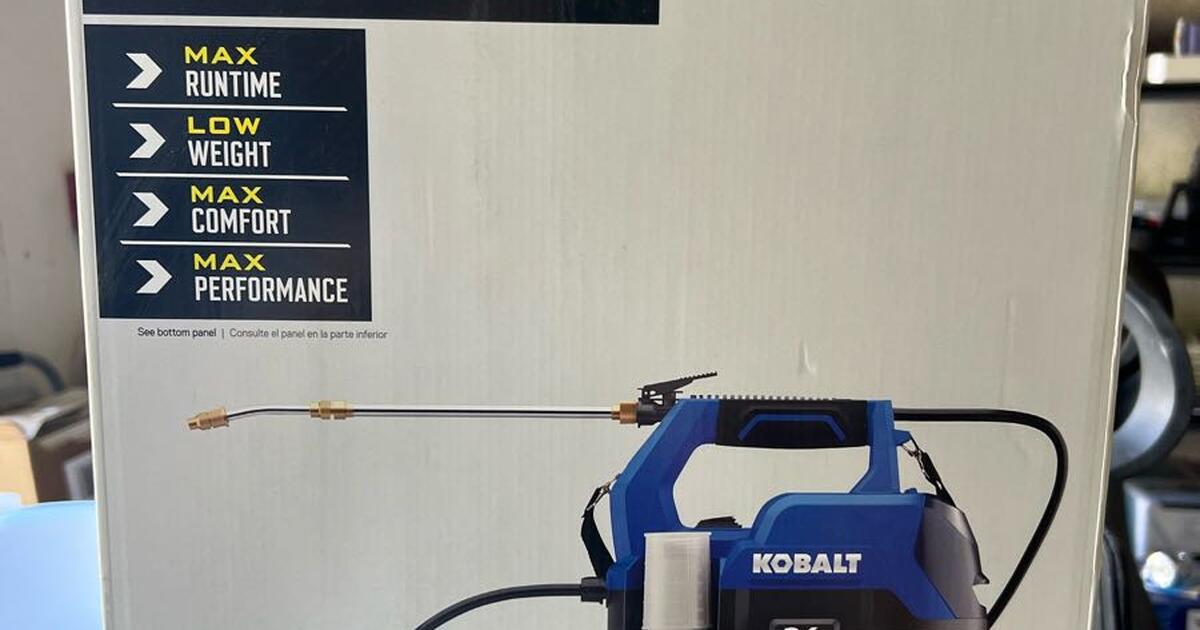 Kobalt 24V Max 2-Gallon Cordless Chemical Sprayer Kit for $50 in Lacey ...