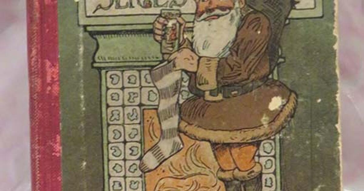 Little Christmas, John Jewett 1906 Christmas Stocking Series color ...