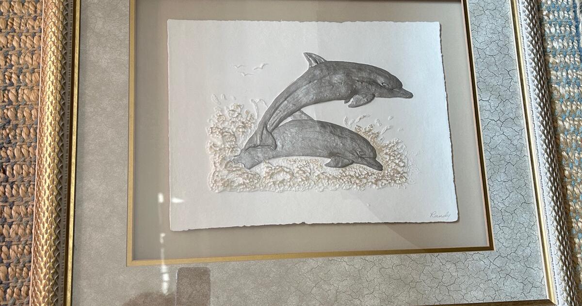 Cast Paper Relief Sculpture Art for $45 in Beaufort, SC | For Sale ...