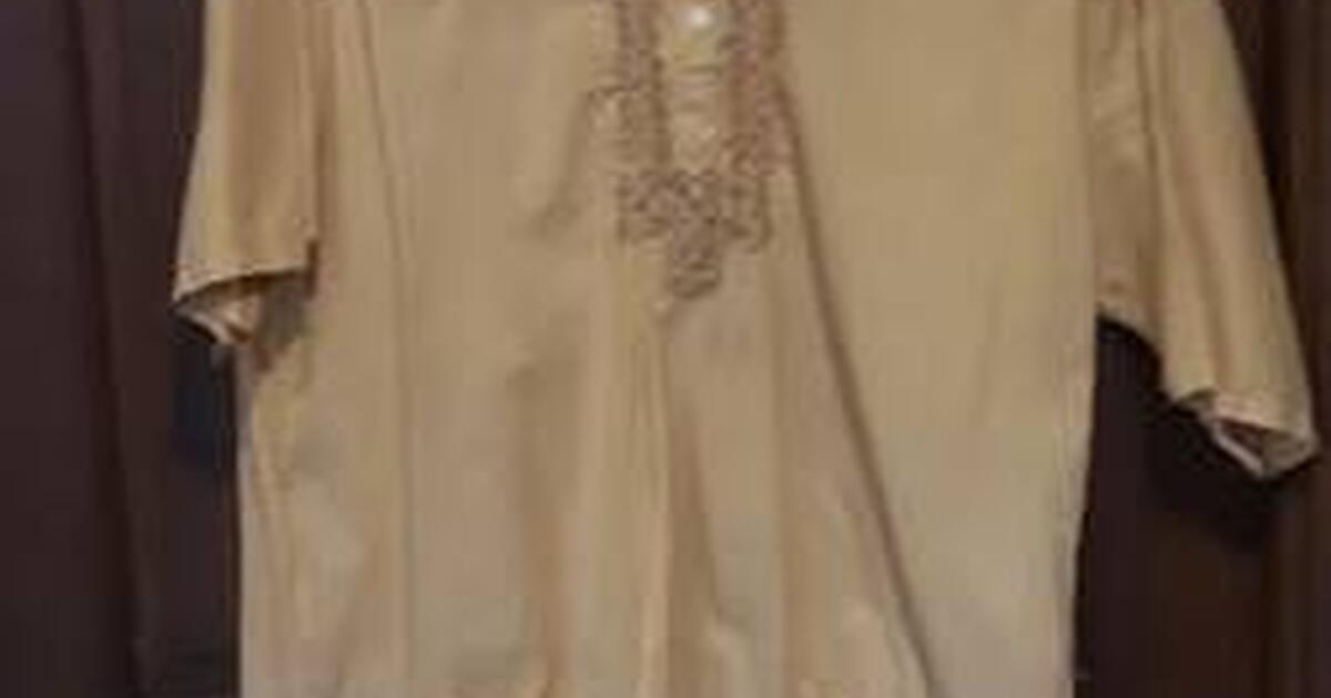 Men's Guayabera Shirt 17 Inch Neck; 46 Inch Chest for Free in St ...