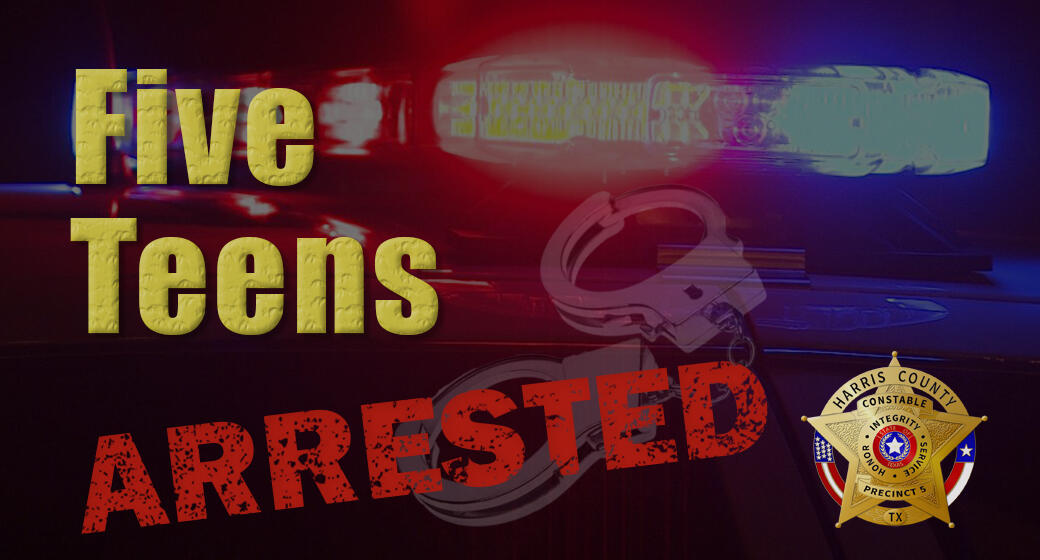 PRECINCT 5 IN ACTION: Five Teens Arrested (The Office of Terry ...