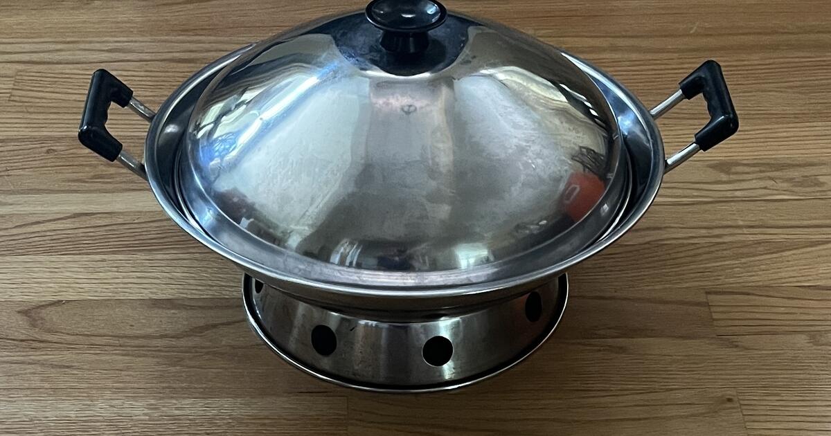 Copper bottom stainless steel Wok for $35 in Vienna, VA | For Sale ...