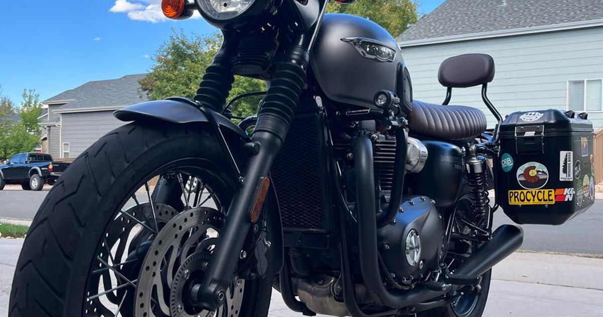 2017 Triumph Bonneville T120 Matte Black for $7000 in Highlands Ranch ...