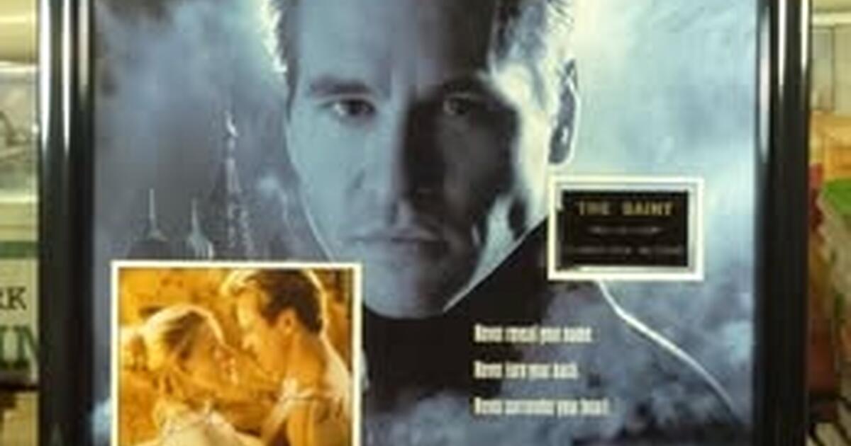 Val Kilmer in The Saint - Full Size Original Movie Poster w/Inset 8x10 ...