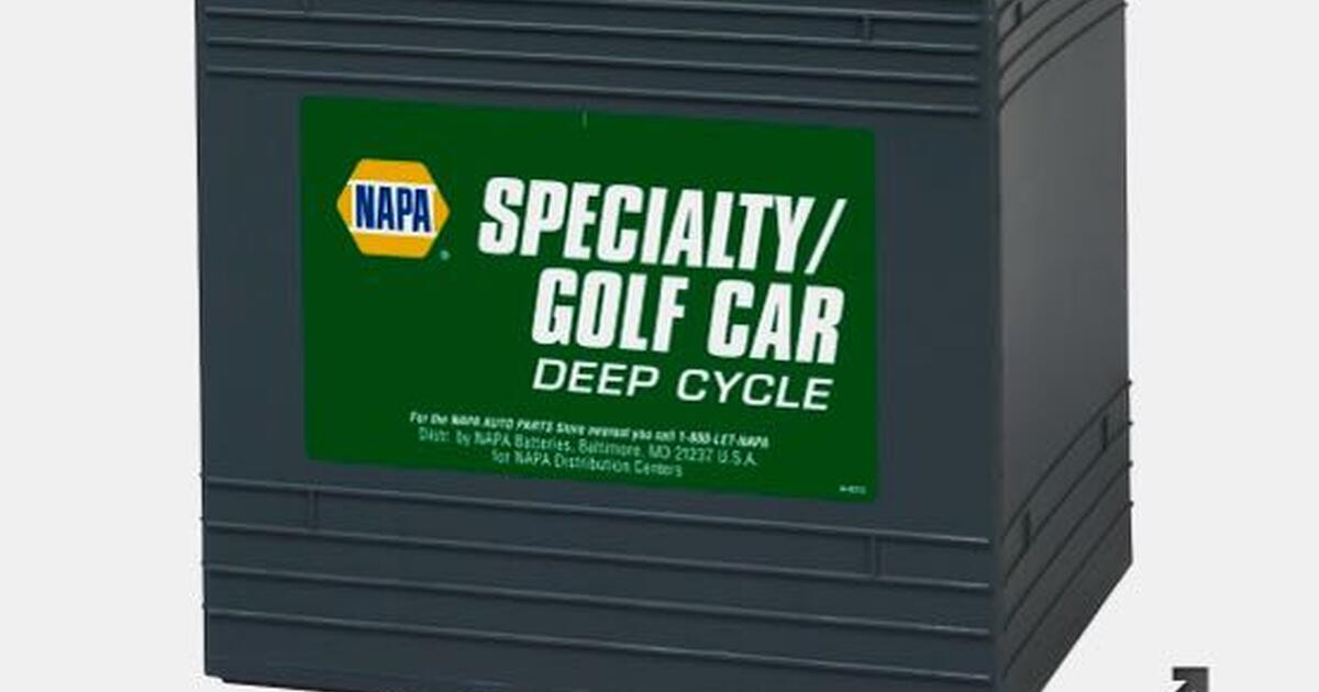 NEW Napa 6Volt golf cart batteries for $900 in Del Valle, TX | For Sale ...