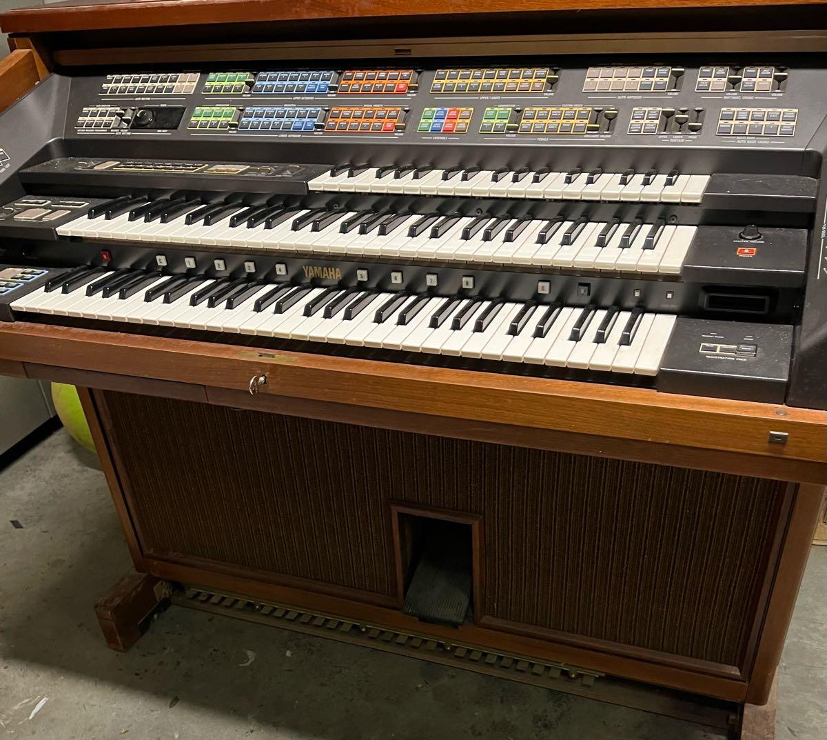Yamaha FX 20 Electone Organ with Lower, Upper & Solo Keyboards for $140 ...