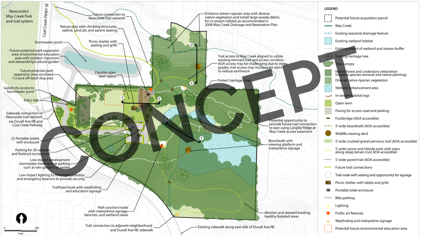 The final design concept for the new Northeast Renton Park is coming ...
