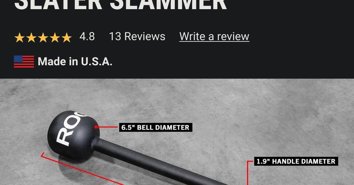 Rogue Slater Slammer Loadable Mace/ hammer / club for $225 in Skokie ...