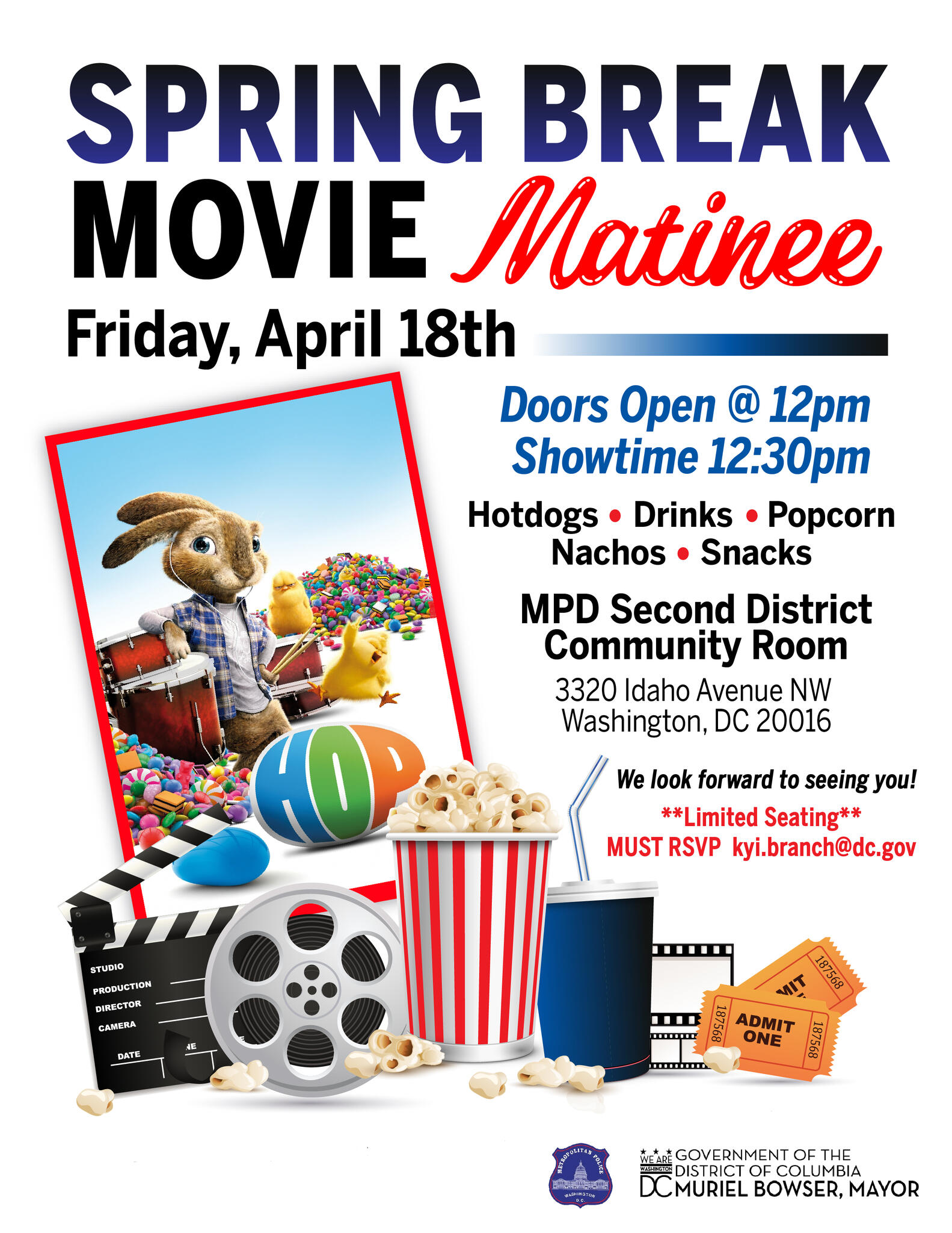 The Metropolitan Police Department (Second District) invites you to ...