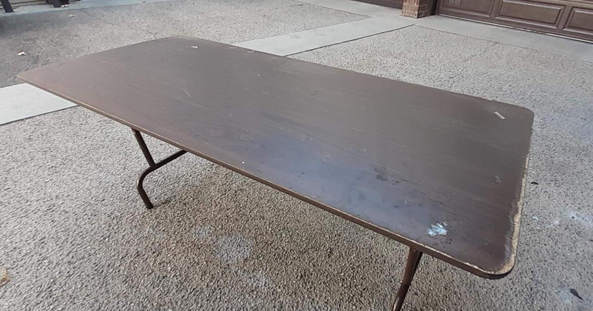 6’ wood banquet / utility table for Free in Arcadia, CA | Finds — Nextdoor