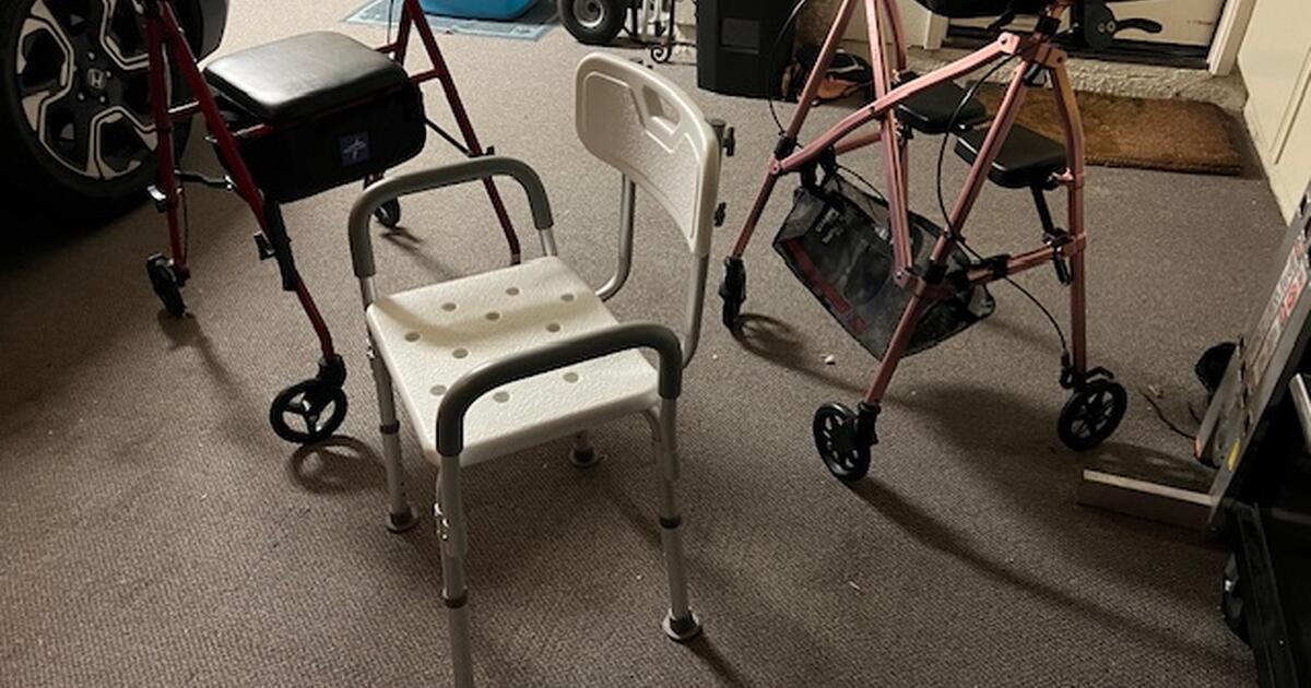 2 walkers and 1 shower seat for free for Free in San Diego, CA | For ...