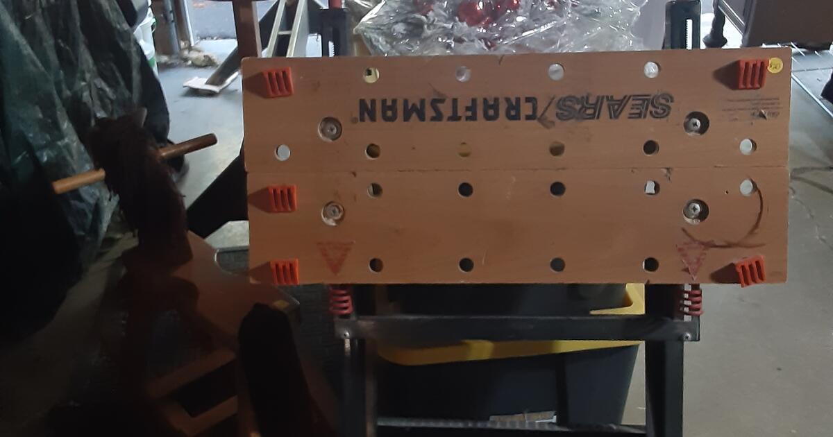 Craftsman workman table for $20 in Cottage Grove, MN | For Sale & Free ...