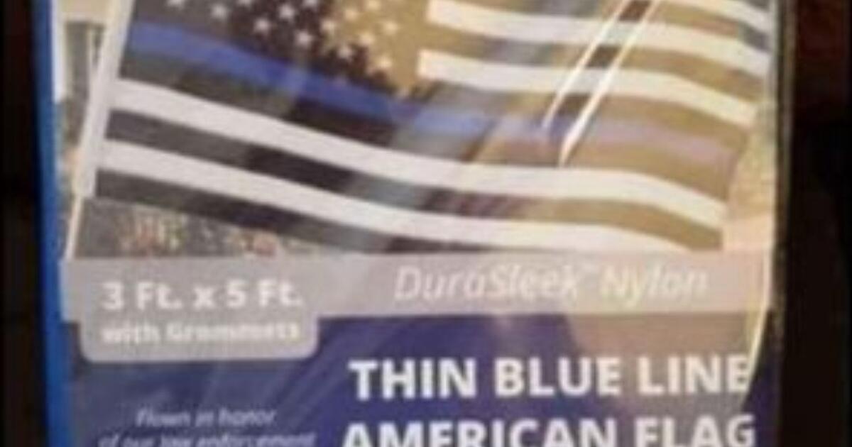Thin Blue Line American Flags for $10 in Napa, CA | Finds — Nextdoor
