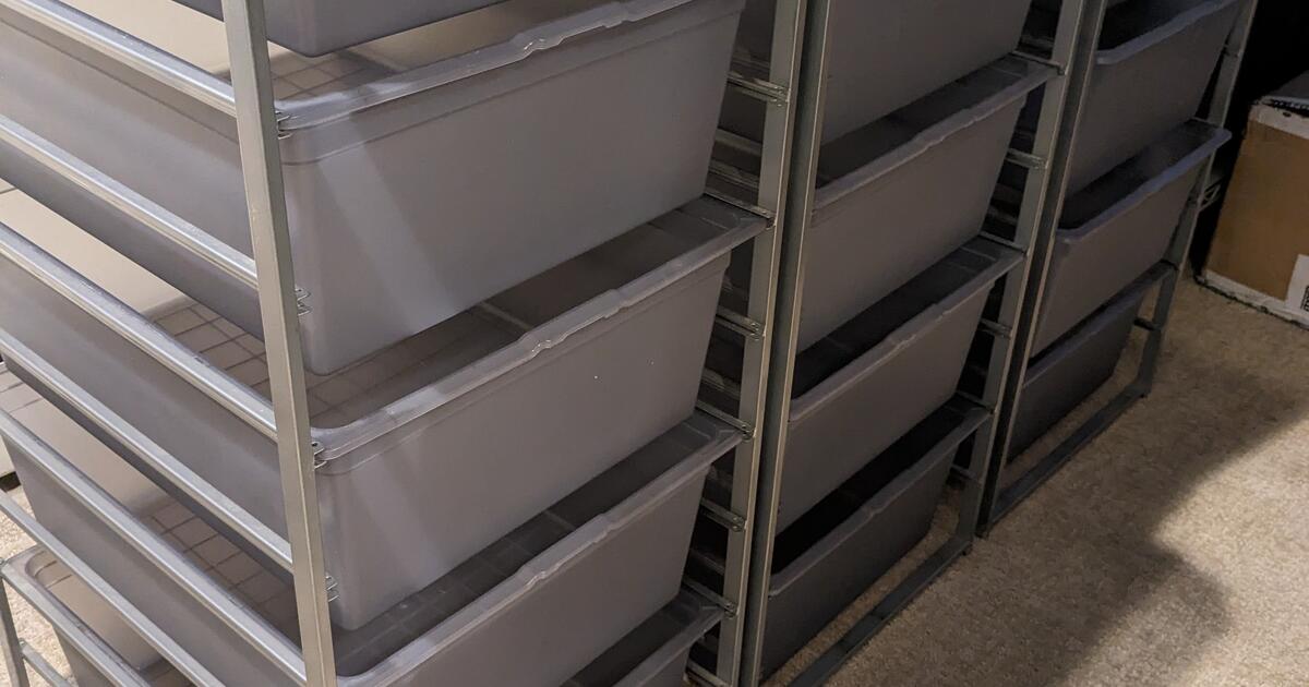 Elfa Classic Tall Drawer Units (2) $30 each o. b. o. for $30 in ...