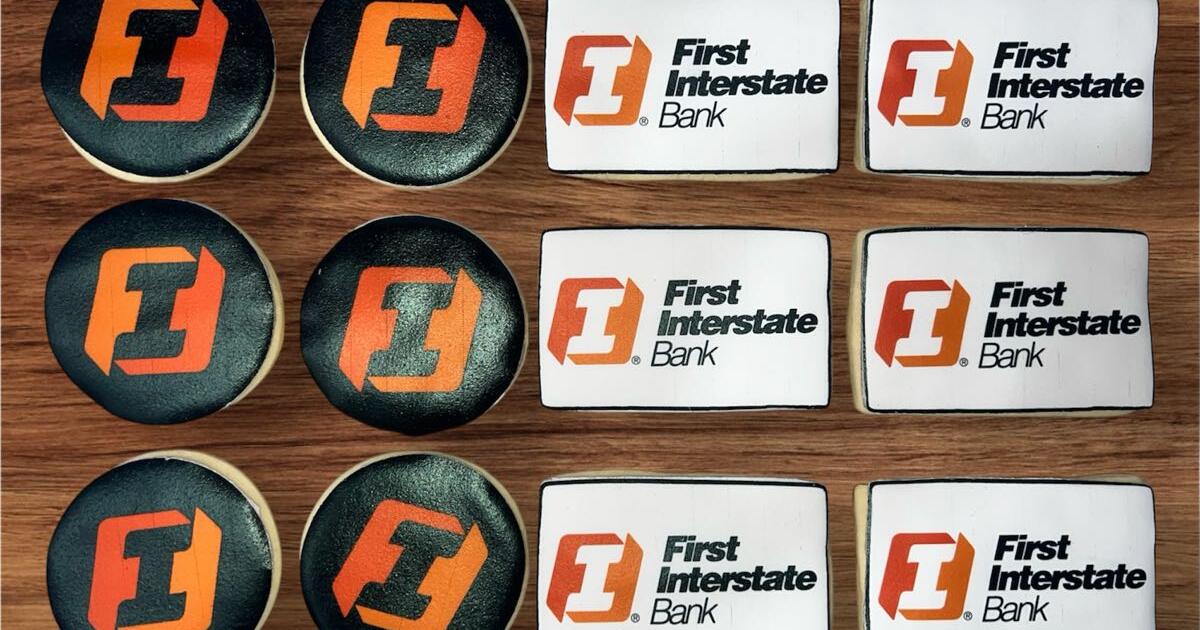 First Interstate Bank Logo Cookies for $40 in Marysville, WA | For Sale ...