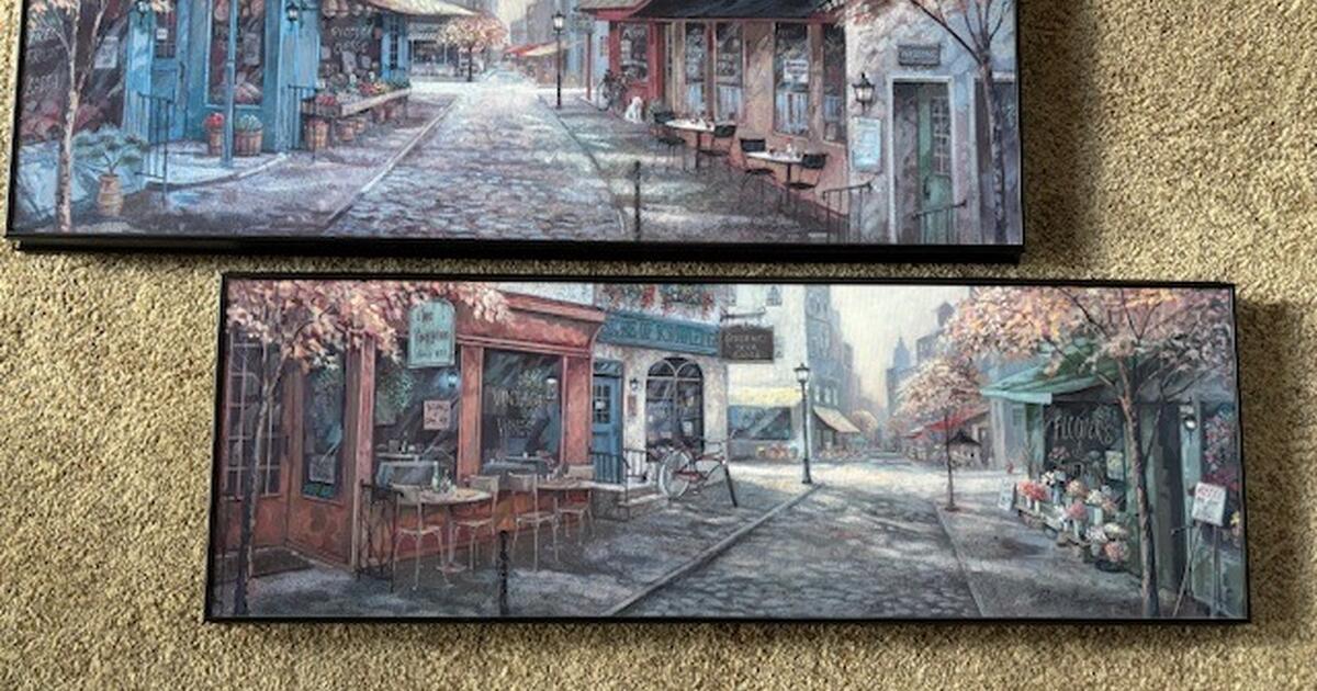 Set of Two Street Scene Paintings for $20 in Durango, CO | For Sale ...