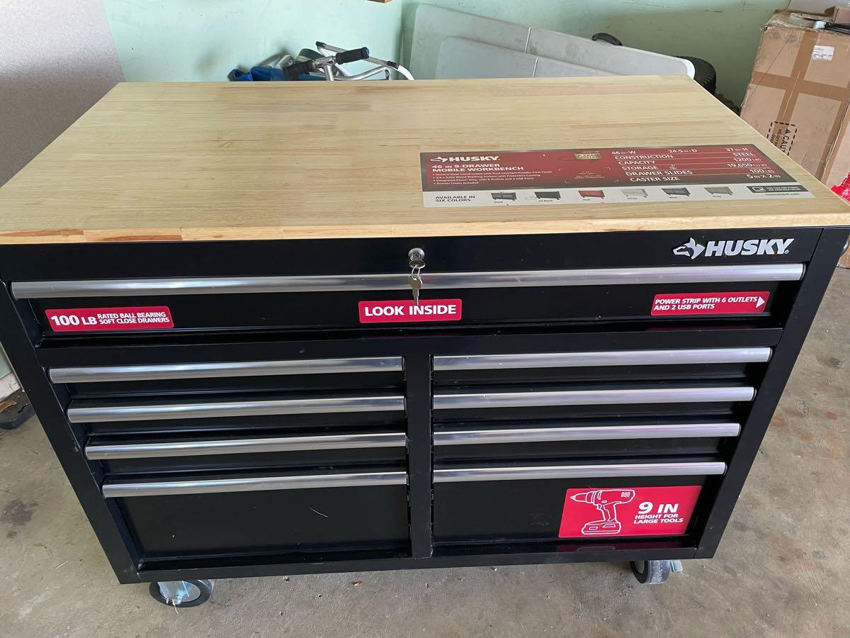 New/barely used Husky 46 inch toolbox for $300 in Smithsburg, MD | For ...