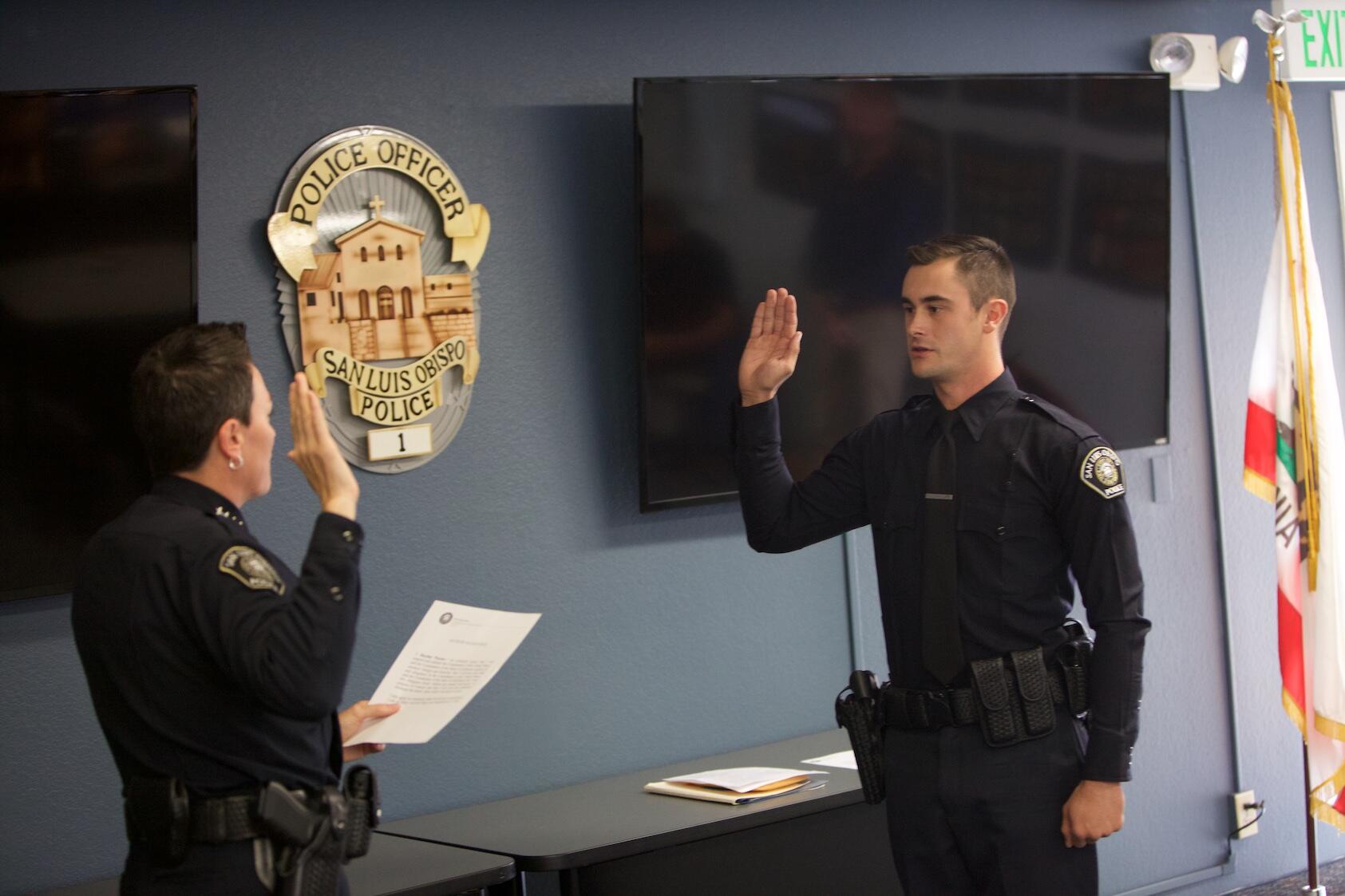 Our newest officer (San Luis Obispo Police Department) — Nextdoor ...