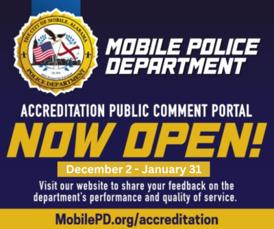 The Accreditation Public Comment Portal for the Mobile Police ...