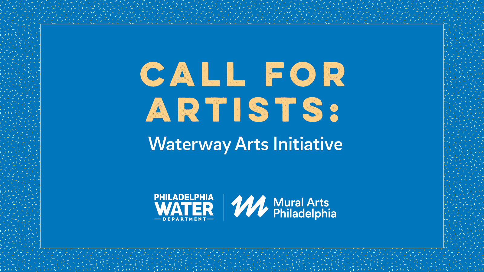 PWD and Mural Arts Philadelphia are seeking artists of all mediums to ...