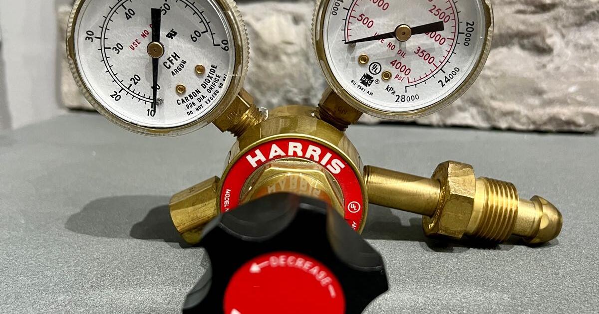 Gas Regulator, Harris Lic-7901x 6501 Compressed Gas Regulator for $45 in Lakeville, MN | For ...