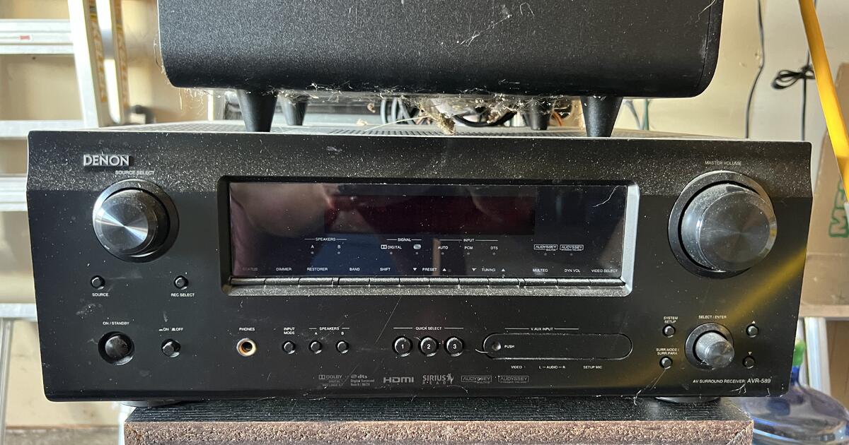 Denon AVR-589 Receiver for Free in Schererville, IN | For Sale & Free ...