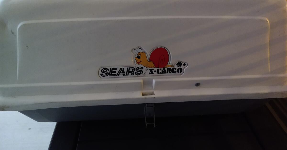 Sears brand XCargo roof top storage travel container for $10 in Myrtle ...
