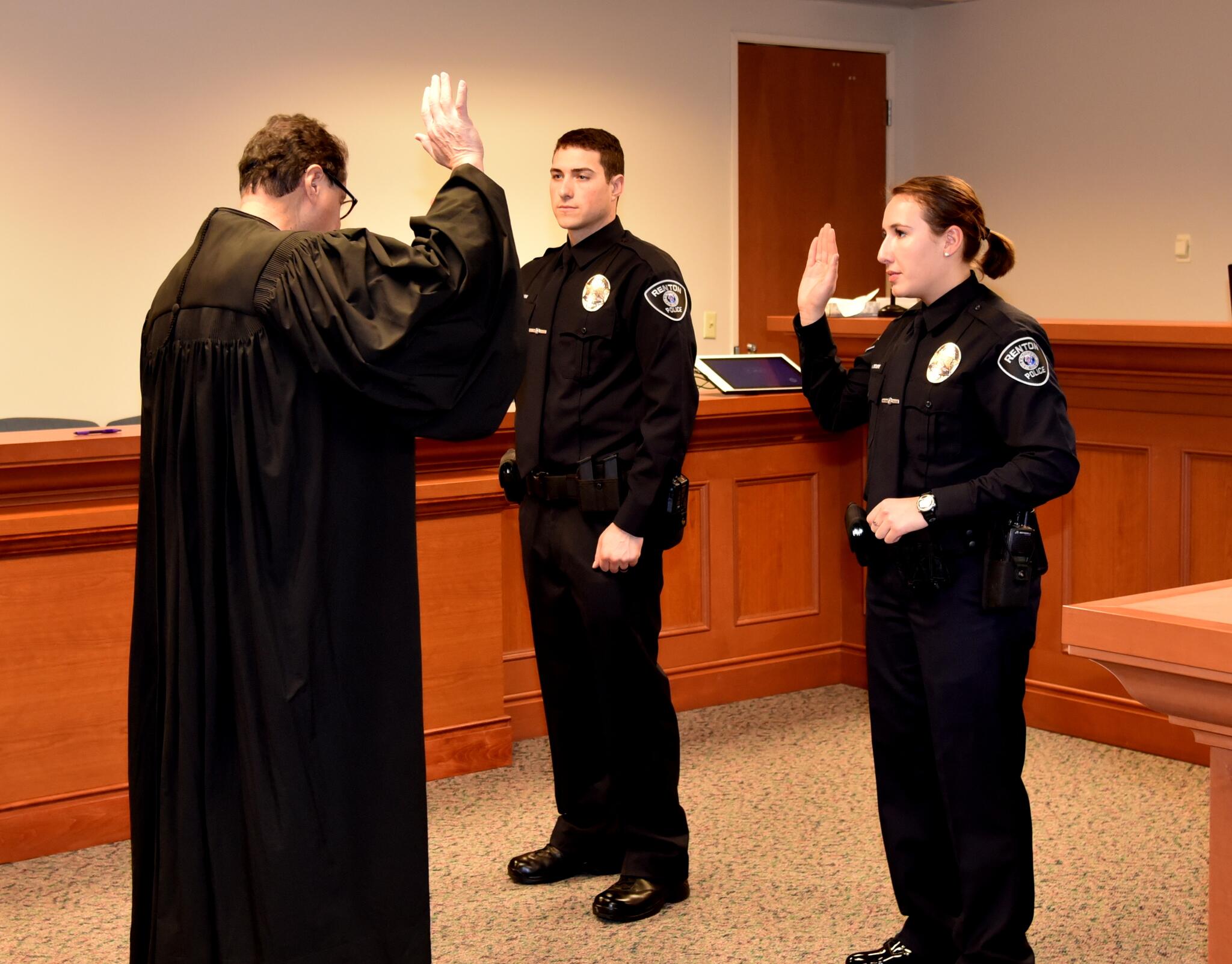 Please Welcome RPD's New Police Officers! (Renton Police Department ...