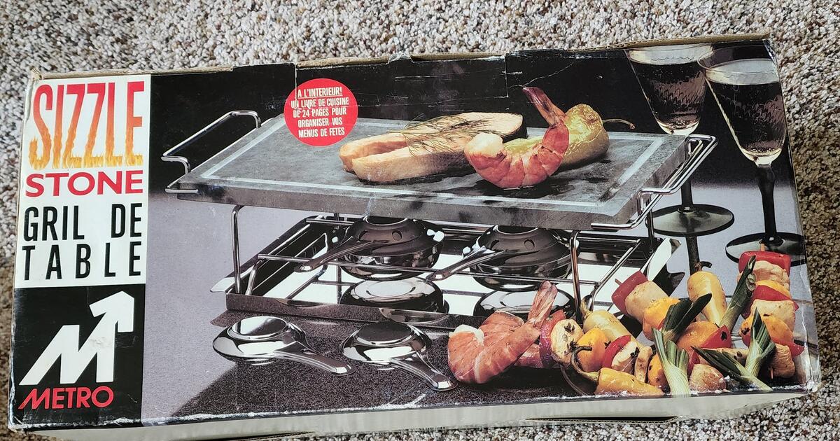 Sizzle table top grill for $50 in San Jose, CA | For Sale & Free — Nextdoor